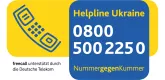Six months of the Helpline Ukraine by Nummer gegen Kummer e.V.